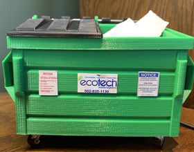 3D Printed Dumpster by simon kangiser | Pinshape