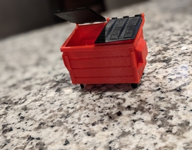 3D Printed Dumpster by simon kangiser | Pinshape