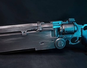 3D Printed Trigun The Stampede Vash Revolver by Maksim Nedbai | Pinshape