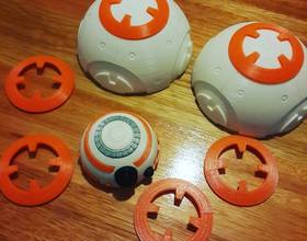 3D Printed BB8 DROID - STAR WARS: THE FORCE AWAKENS by Maxter | Pinshape