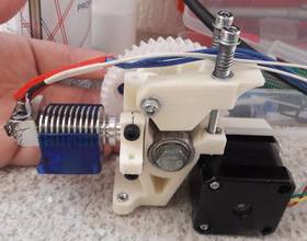 3D Printed Compact extruder for E3D V6 by createc3d | Pinshape